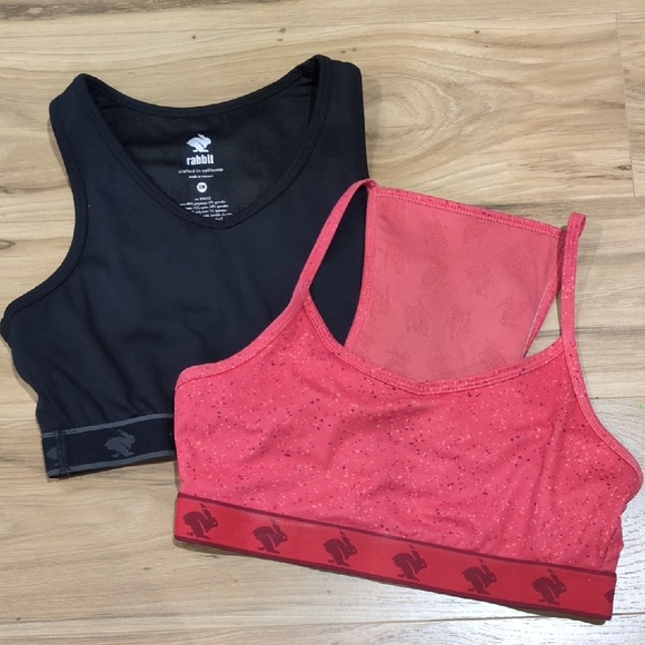 Rabbit | Intimates & Sleepwear | Rabbit Womens Black And Red Sports ...